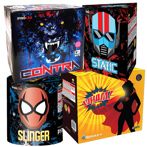 Shop all Fireworks Cakes: Vertical, Hybrid and Angled