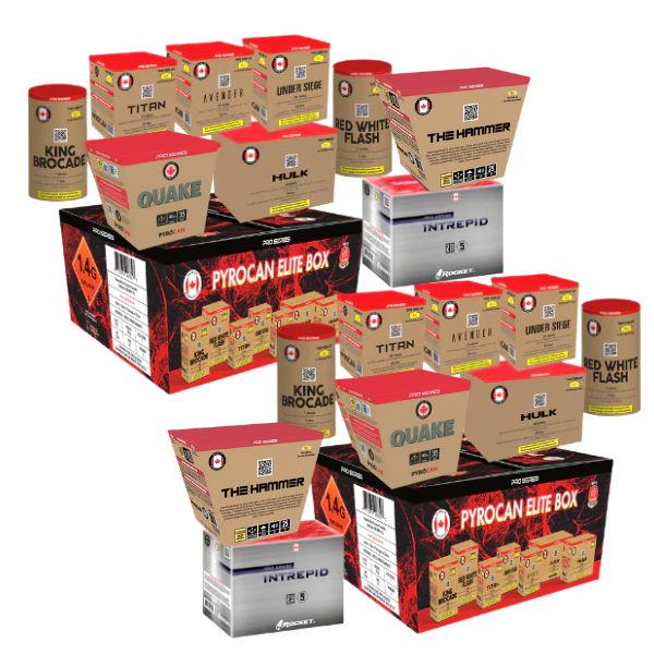 BOGO: Pyrocan Elite Kit Plus | Rocket Fireworks Kit