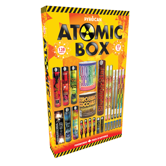 Atomic Box | Fireworks Package by Rocket.ca