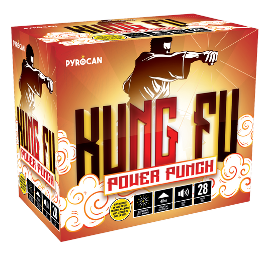 Kung Fu Power Punch | Rocket Fireworks Cake