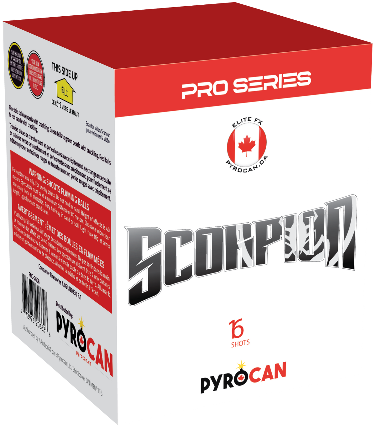 Scorpion | Pro Series Fireworks Cake