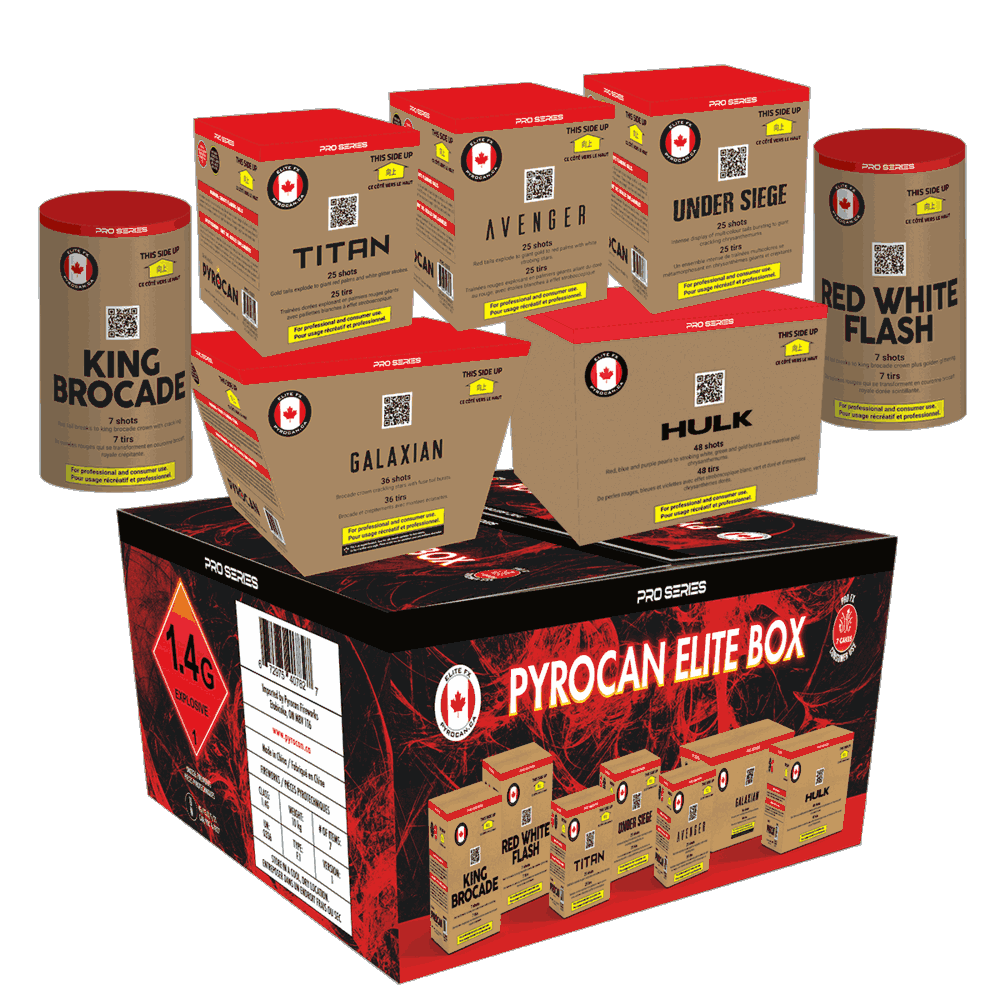 BOGO: Pyrocan Elite Kit Plus | Rocket Fireworks Kit